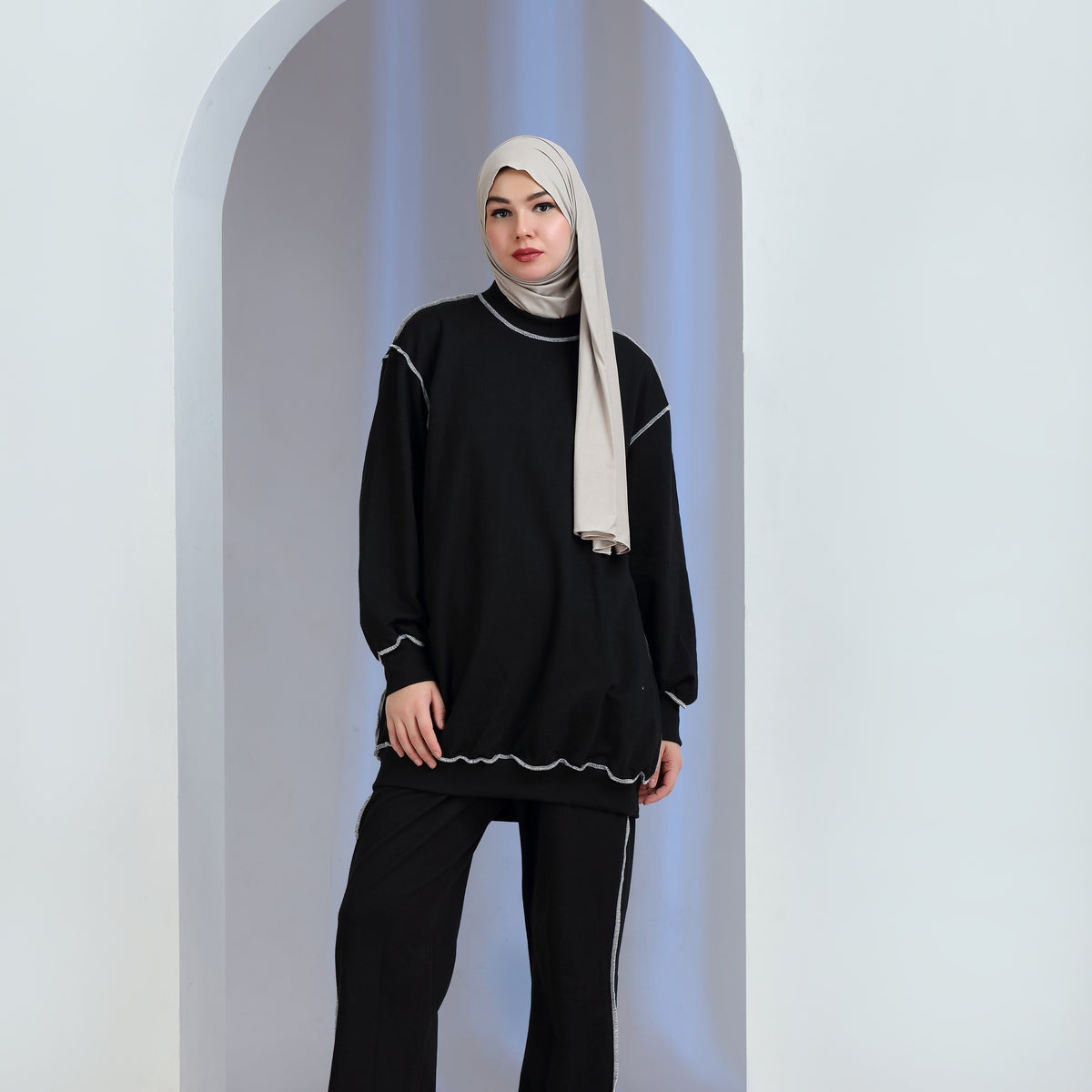 Blitz Knit Co-ord set Black – Mashroo