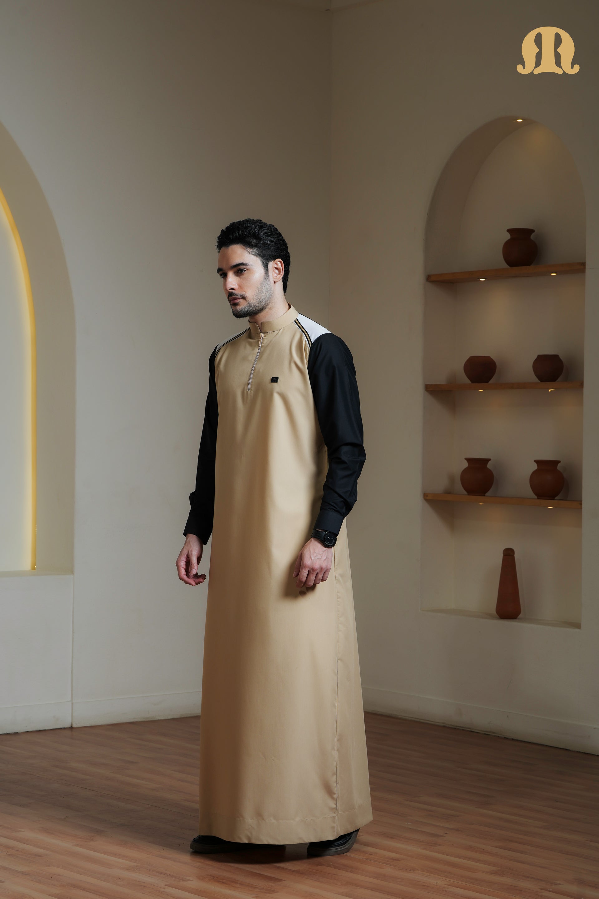 Men's Thobes & Jubbas - Saudi, Omani & Emirati Styles | Mashroo India